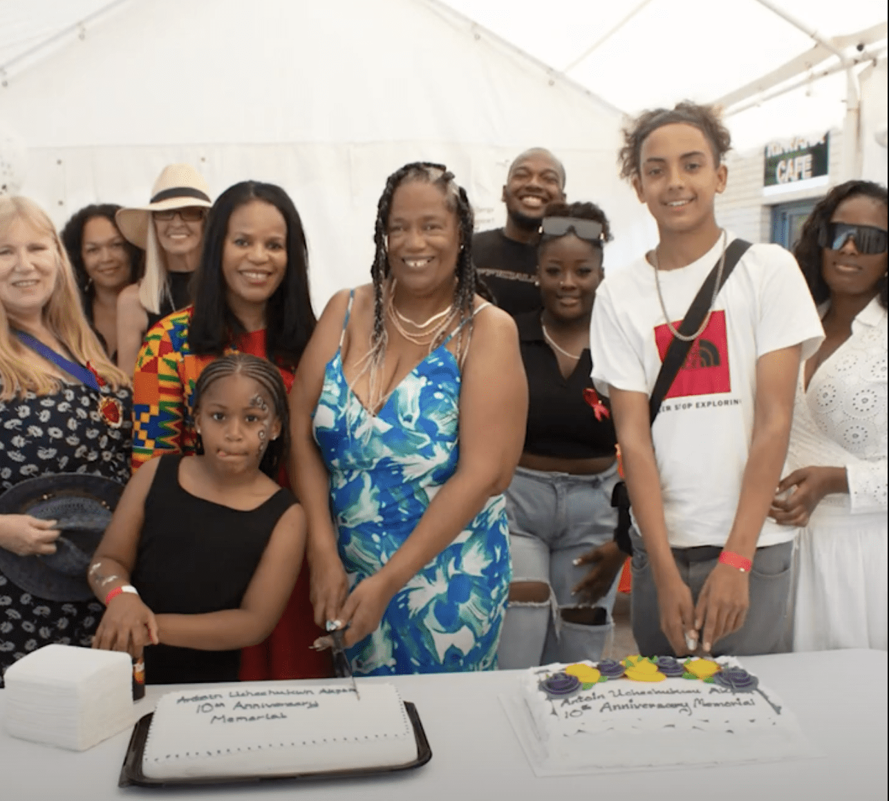 Antoin Akpom 10th Anniversary - Claudia Webbe